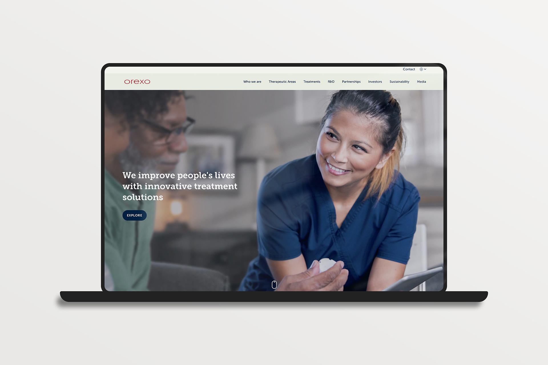 Case: Orexo Corporate Webb | Solberg